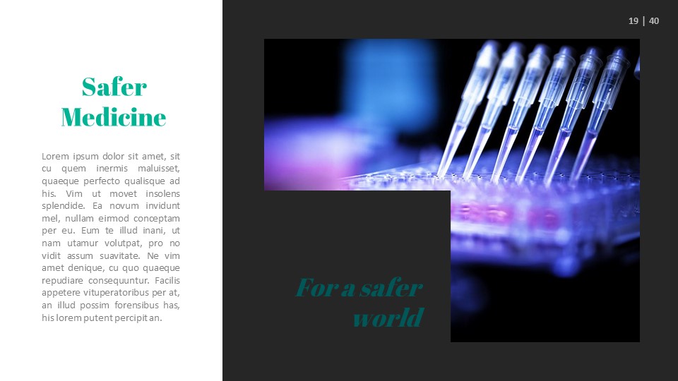 Pharmaceutical Industry Easy Slides Design