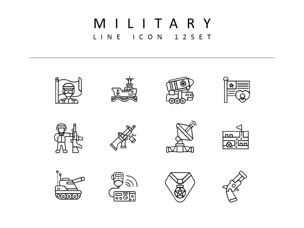 military vector files