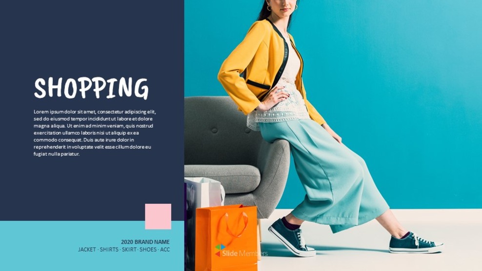 Shopping Google Slides Presentation Templates