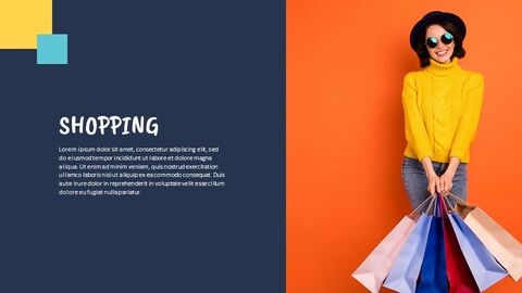 Shopping Google Slides Presentation Templates