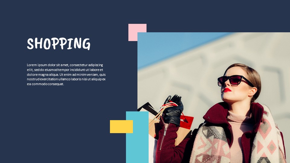 Shopping Google Slides Presentation Templates