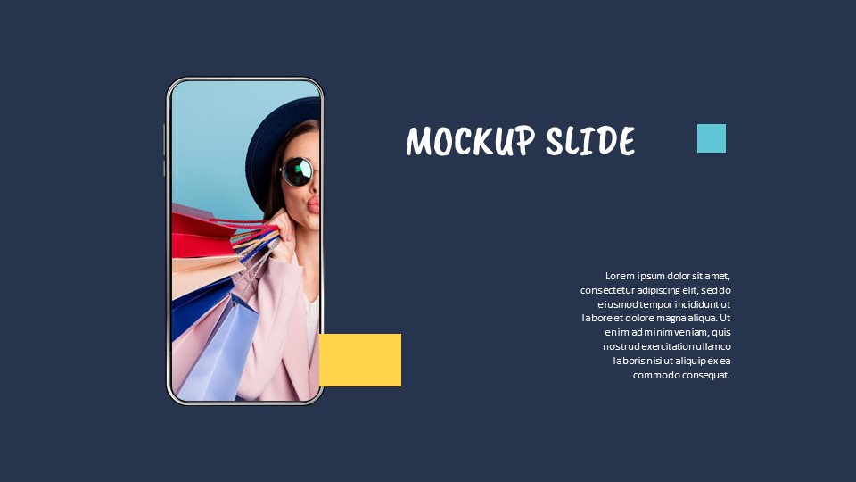 Shopping Google Slides Presentation Templates