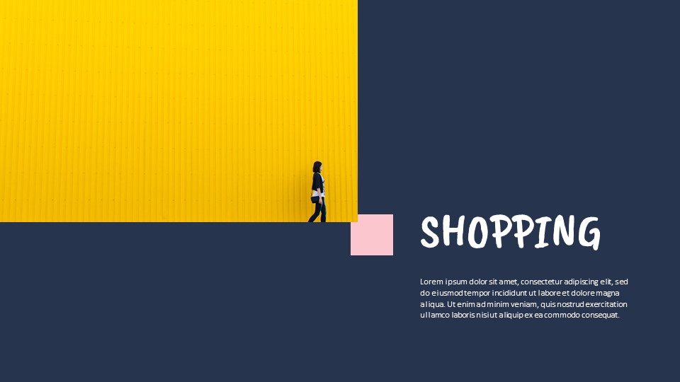 Shopping Google Slides Presentation Templates