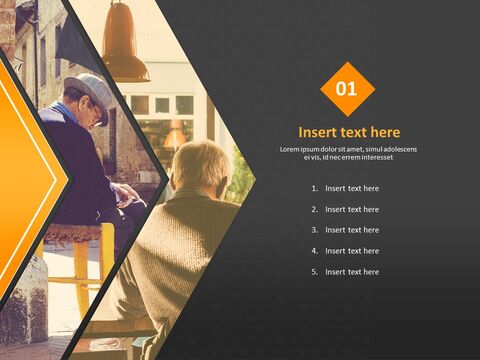 Free Powerpoint Templates Design - Old Age Time