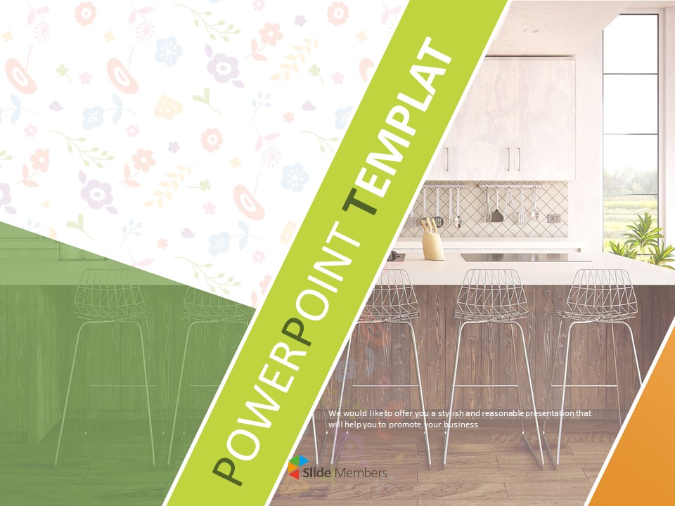 Free PPT Sample - Tidy Kitchen