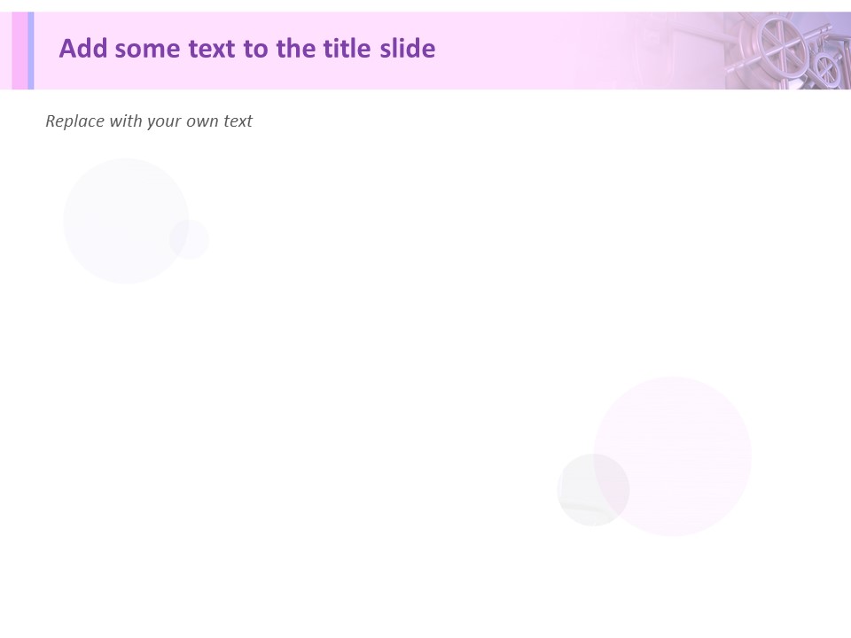 Free Template Design - Bank Vault