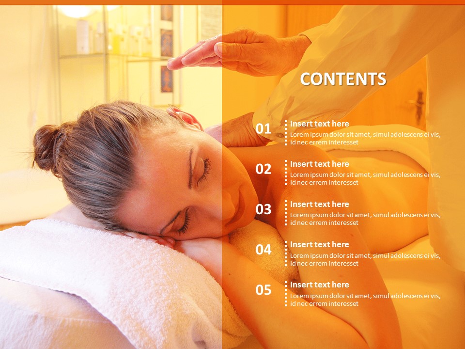 Free Template Design - Fatigue Massage|PPT|Slides