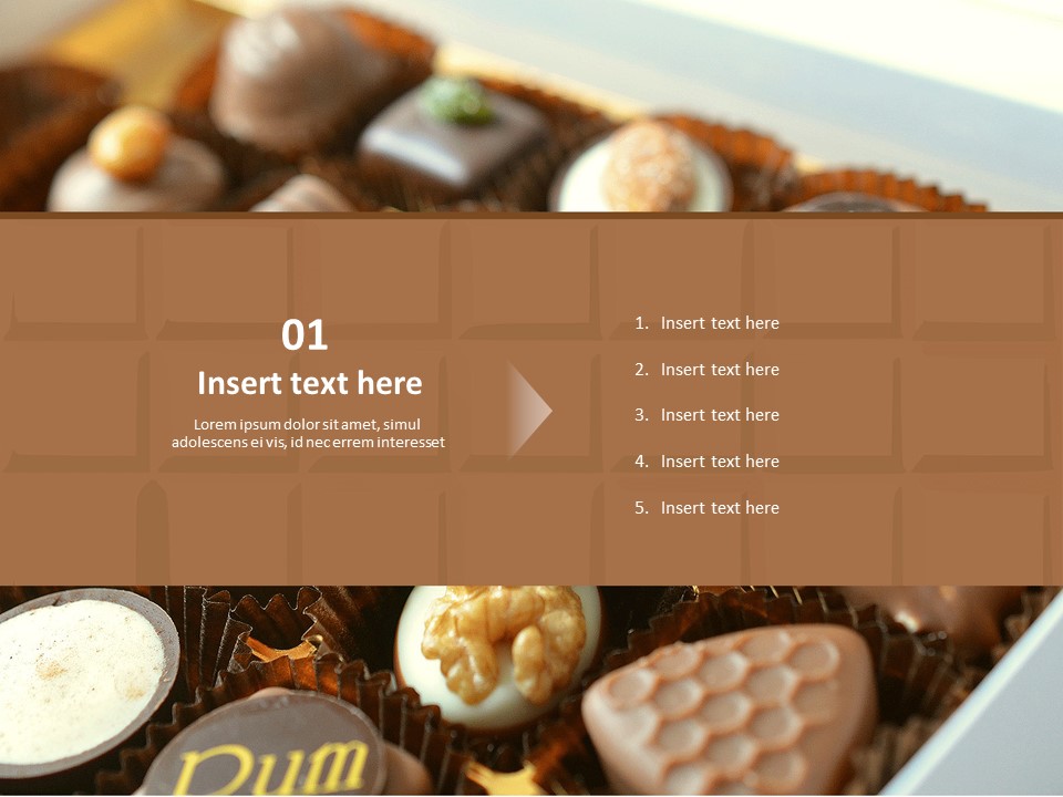 chocolate powerpoint template