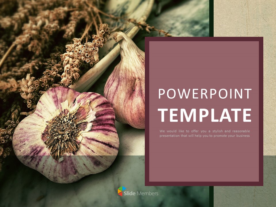 Garlic - Free Template Design|PPT|Slides