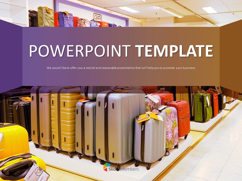 Suitcase - Free Template Design