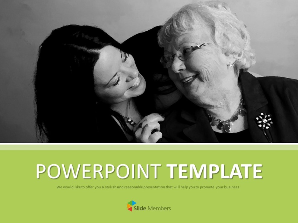 Welfare Center for the Elderly - Free Powerpoint Templates Design