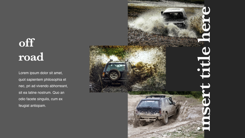 Off Road Simple Keynote Template|Lifestyle