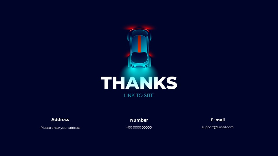 Smart Car Pitch Deck Interactive Google Slides