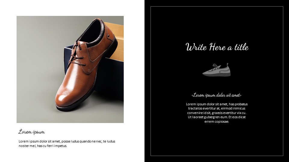 All About Shoes Google PowerPoint Presentation