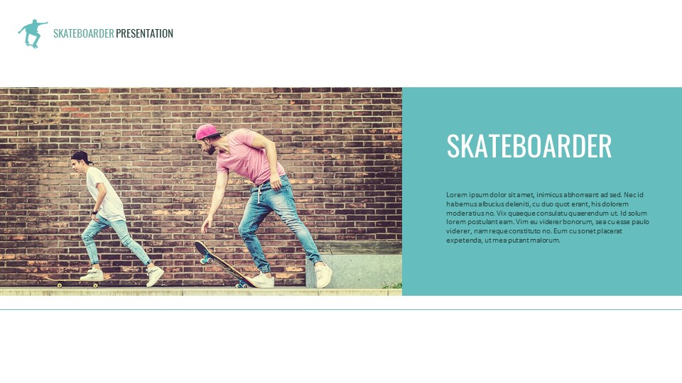 Skateboarder Google Slides Themes for Presentations