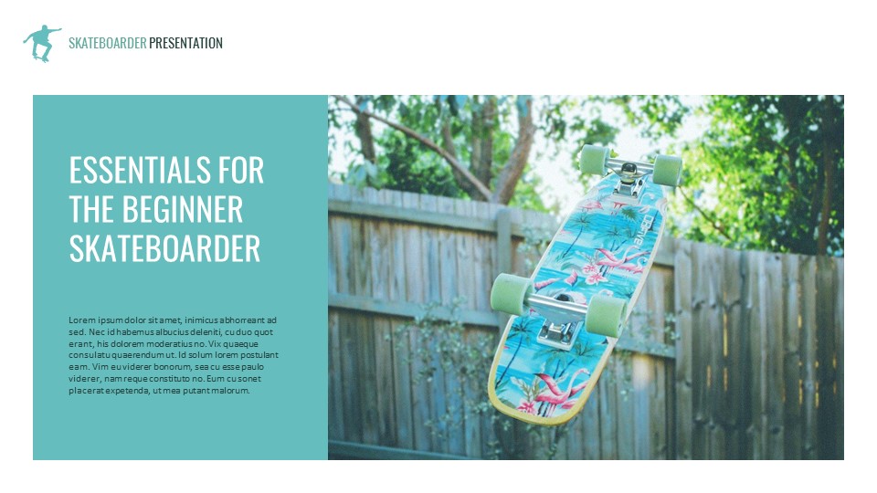Skateboarder Google Slides Themes for Presentations
