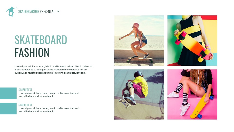 Skateboarder Google Slides Themes for Presentations