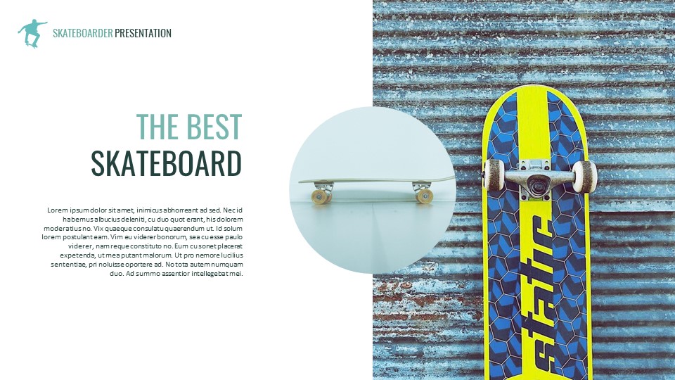 Skateboarder Google Slides Themes for Presentations