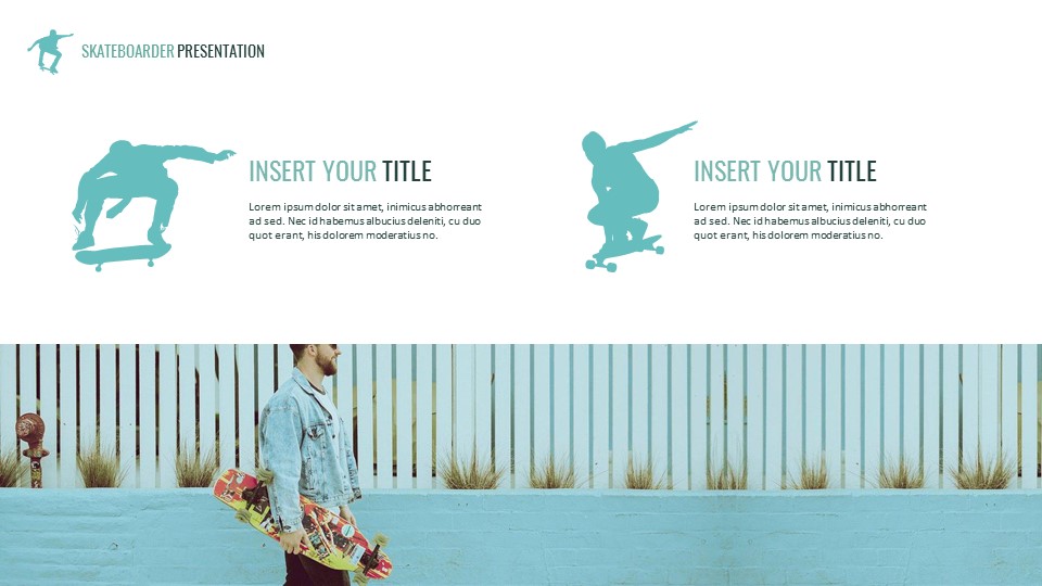 Skateboarder Google Slides Themes for Presentations