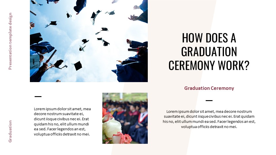Graduation ceremony Google Slides Presentation Templates