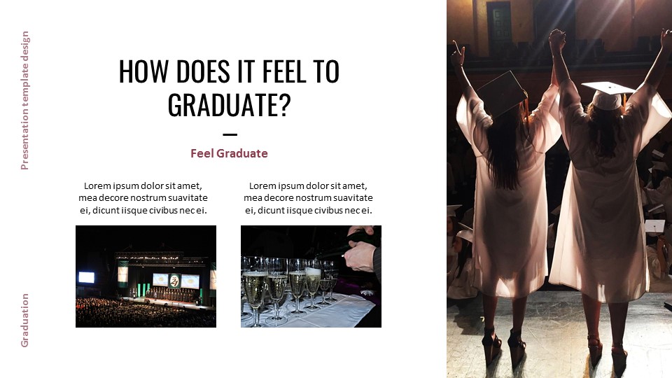 Graduation ceremony Google Slides Presentation Templates