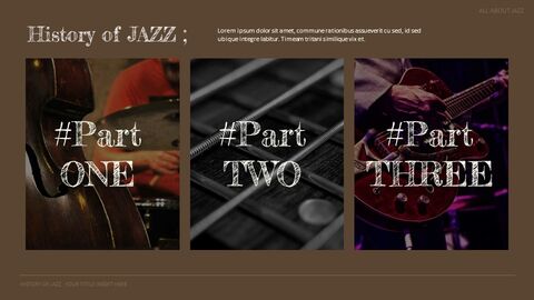 All about JAZZ Google Slides for mac