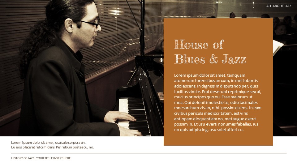 All about JAZZ Google Slides for mac