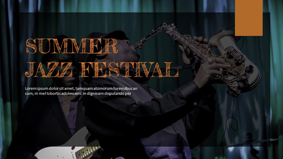 All about JAZZ Google Slides for mac