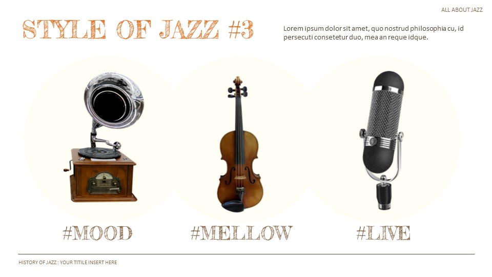 All about JAZZ Google Slides for mac