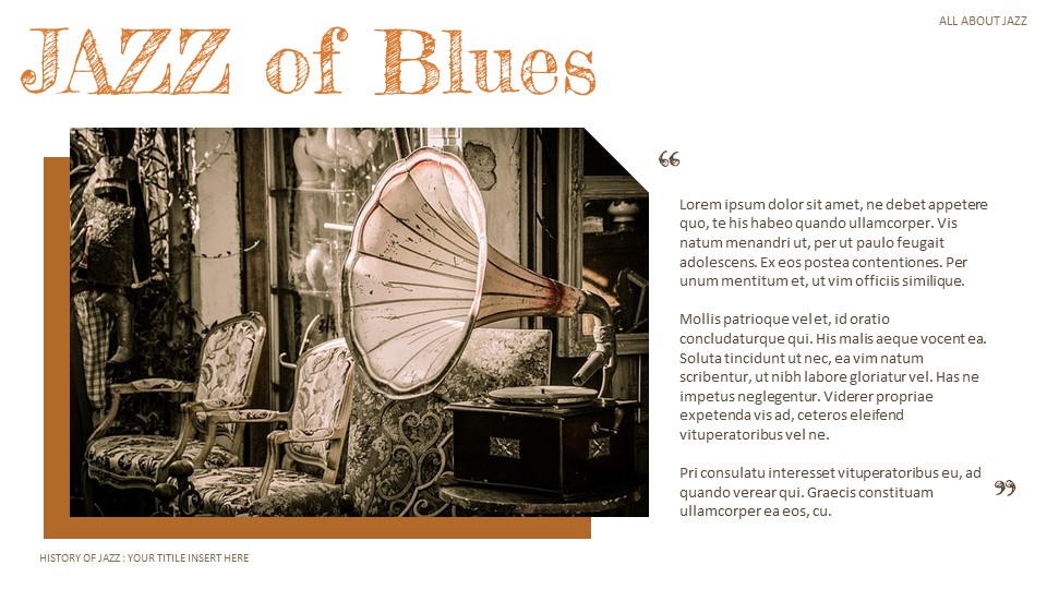 All about JAZZ Google Slides for mac