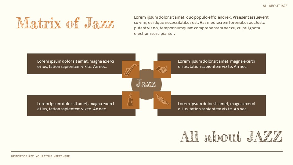 All about JAZZ Google Slides for mac