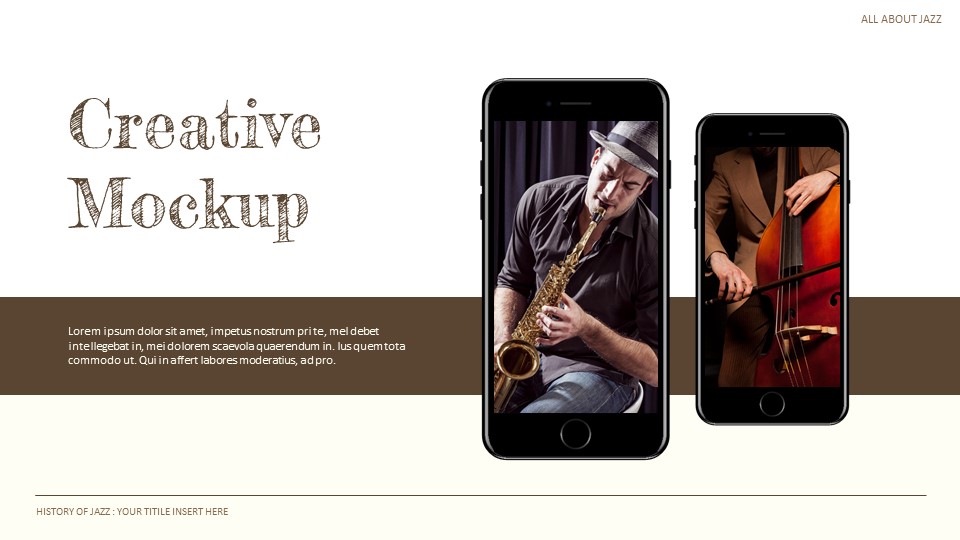 All about JAZZ Google Slides for mac