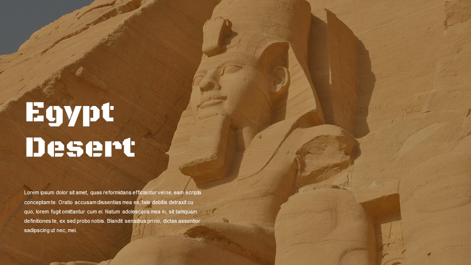EGYPT Simple Presentation Google Slides Template