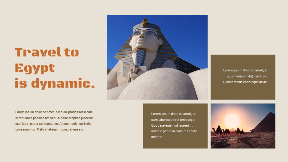 EGYPT Simple Presentation Google Slides Template