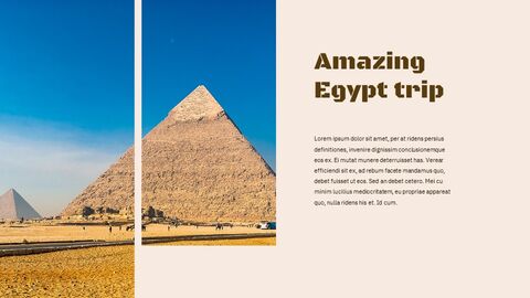 EGYPT Simple Presentation Google Slides Template