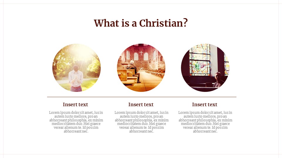 Christianity Google Slides Presentation