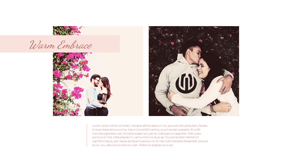 Love & Hug Custom Google Slides|Family