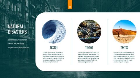 Desastres naturales Presentación de Google PowerPoint