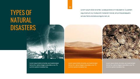 Desastres naturales Presentación de Google PowerPoint