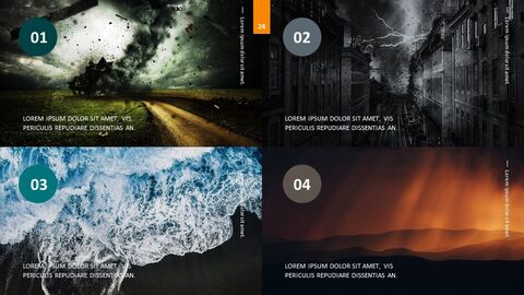 Desastres naturales Presentación de Google PowerPoint