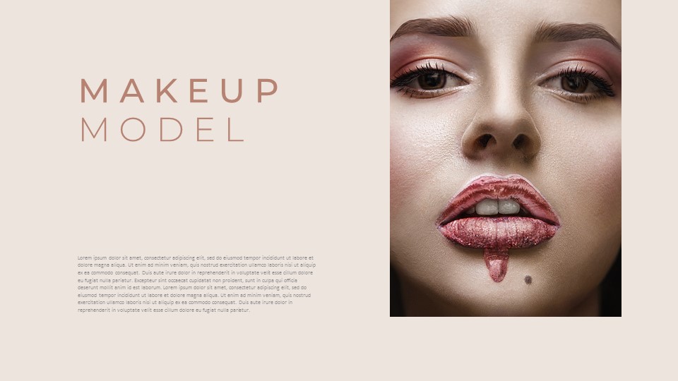 Makeup Special Google Slides Themes for Presentations