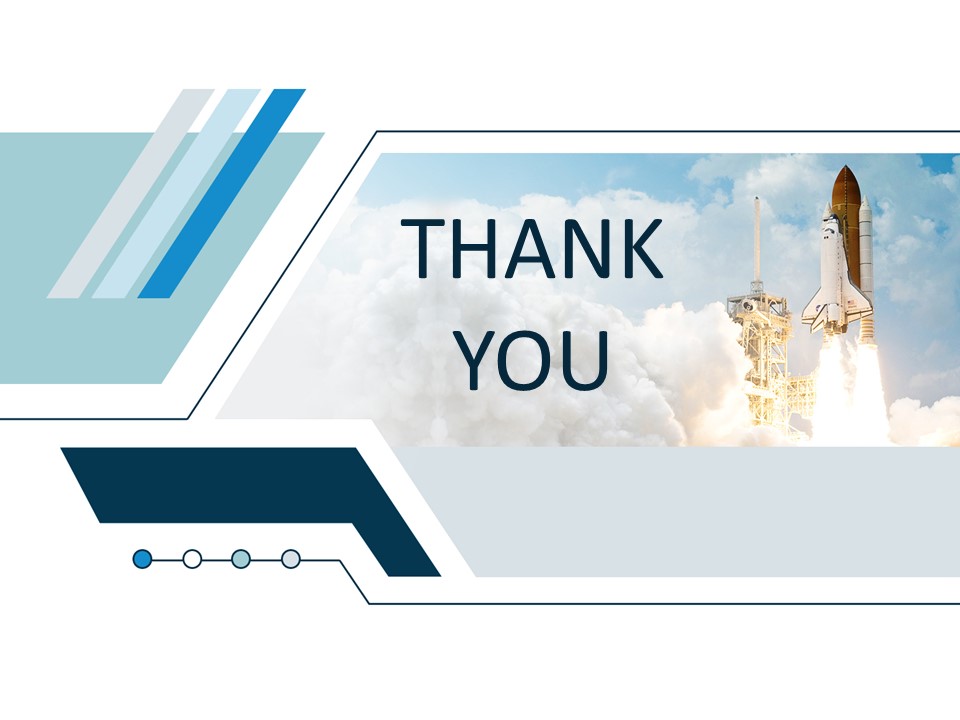 A Space Shuttle - Free Powerpoint Templates Design