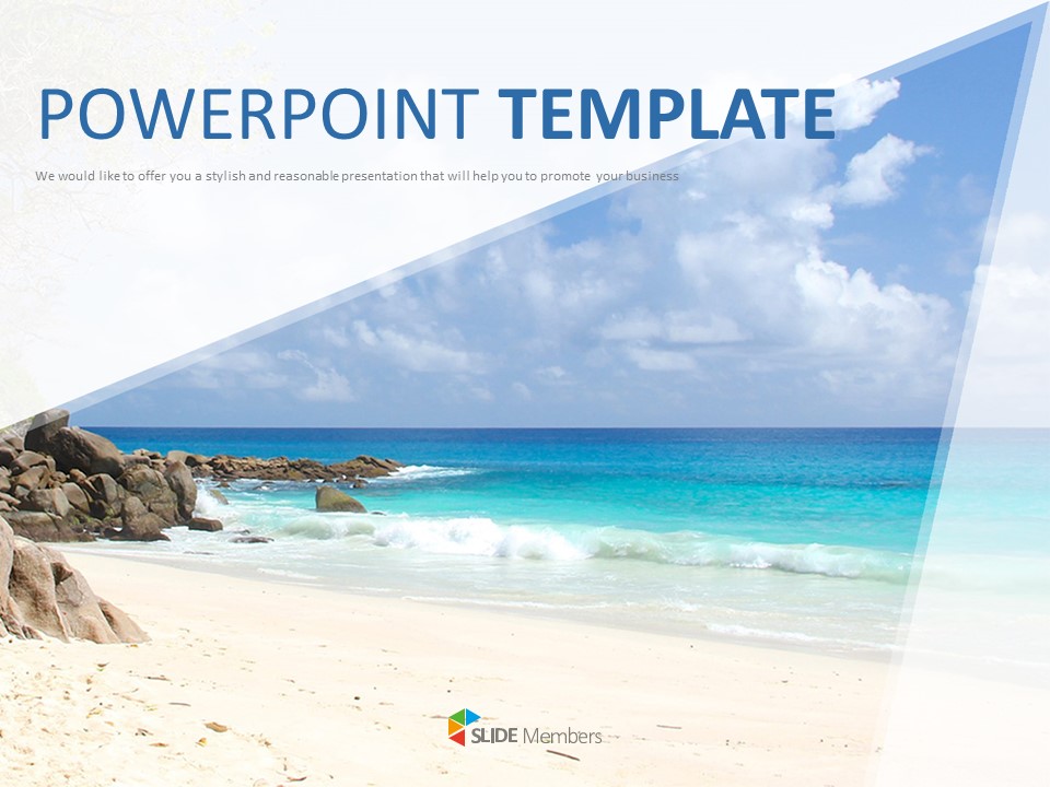 Free Beach Powerpoint Templates