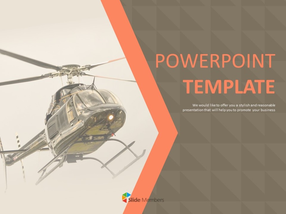Helicopter - Free Presentation Templates