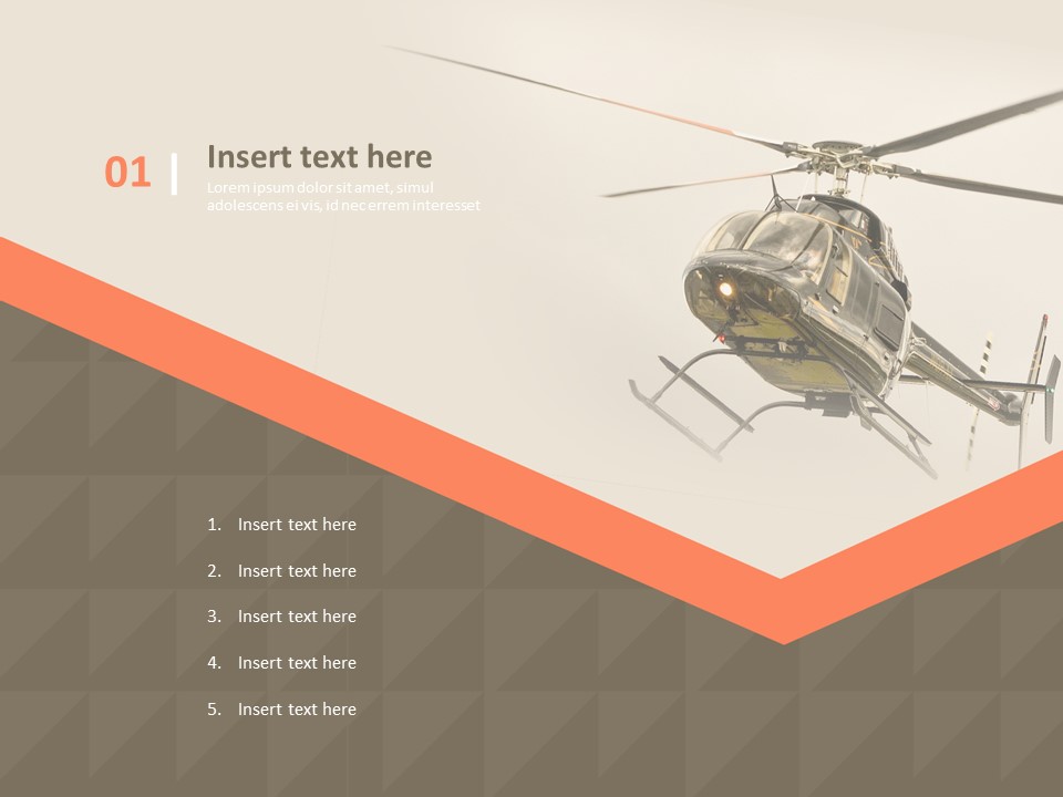 Helicopter - Free Presentation Templates