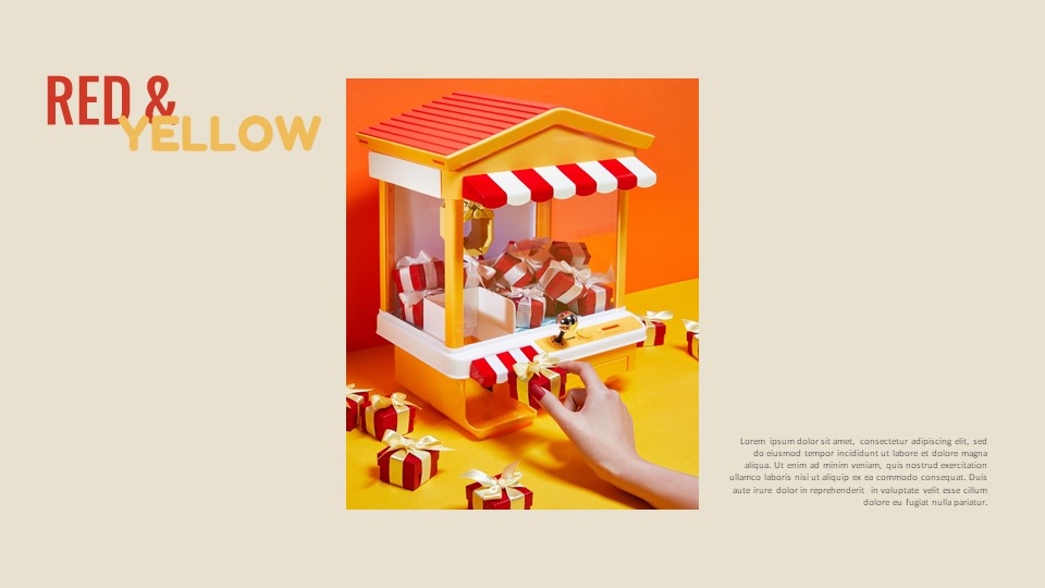 Retro Design Simple Google Slides Templates