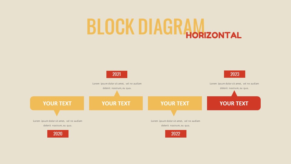 Retro Design Simple Google Slides Templates