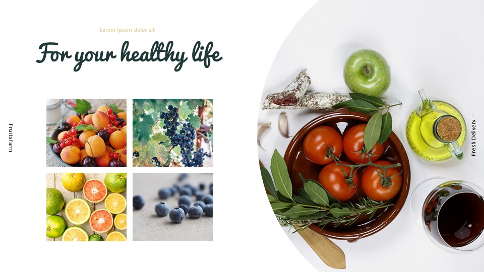 Fruits Farm Best Google Slides|Nature