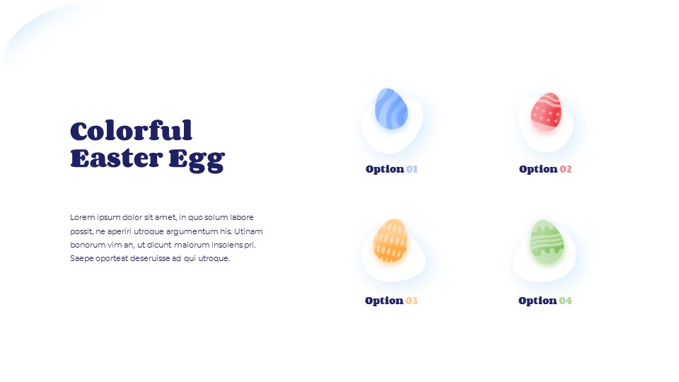 Hello Easter Simple Presentation Google Slides Template