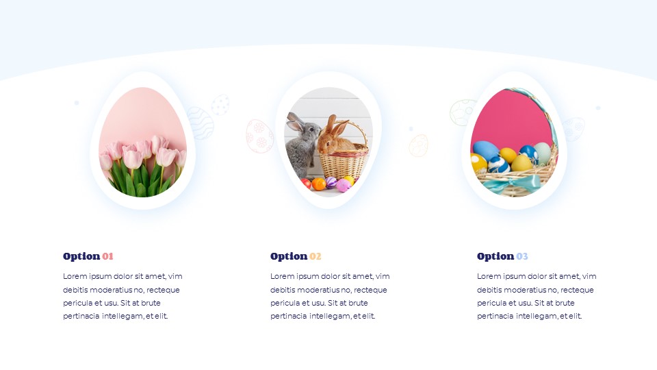 Hello Easter Simple Presentation Google Slides Template